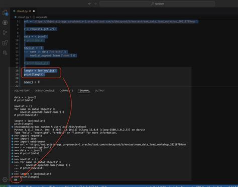 Python Script To Retrieve Objects From Oracle Cloud Bucket Follow The