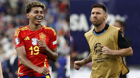 Lamine Yamal Reta A Leo Messi Antes De La Final De La Eurocopa