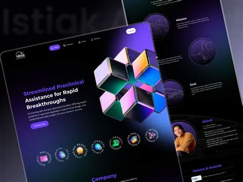 Architectural Studio Civil Engineering UI Design Behance