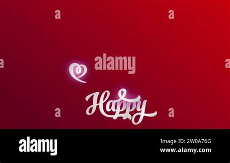 Linear Velocity Decrease Motion Of God Valentines Day Affection Letter Cover With Calligraphy