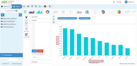 Renaming Axis Label Helical Insight