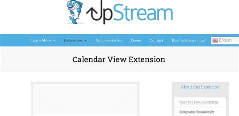 upstream calendar view extension cromur