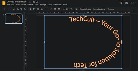 How To Curve Text In Google Slides TechCult