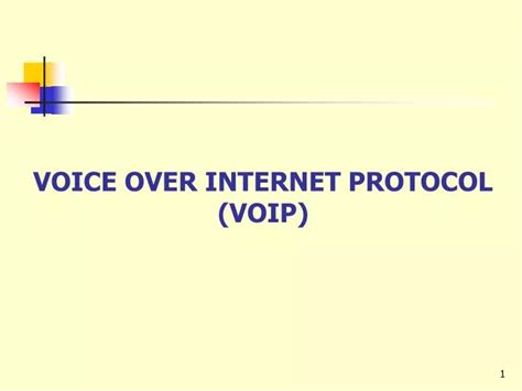 PPT VOICE OVER INTERNET PROTOCOL VOIP PowerPoint Presentation Free Download ID 4754878