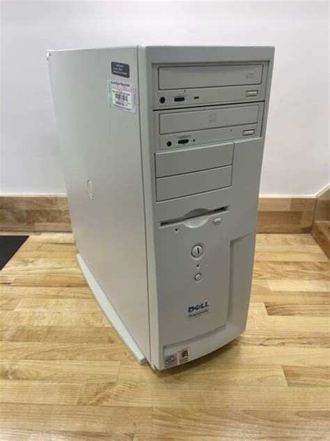 Vintage Dell Dimension 4100 Intel Pentium Iii 800eb Mhz 256mb Computer