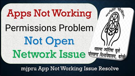 How To Fix Mjpru App Not Working Not Open Space Issue Network