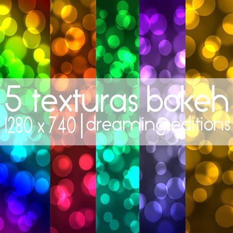 5 Texturas Bokeh By Dreamingeditions On Deviantart