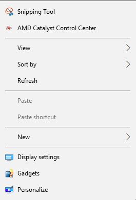 Add Snipping Tool To Context Menu In Windows Tutorials