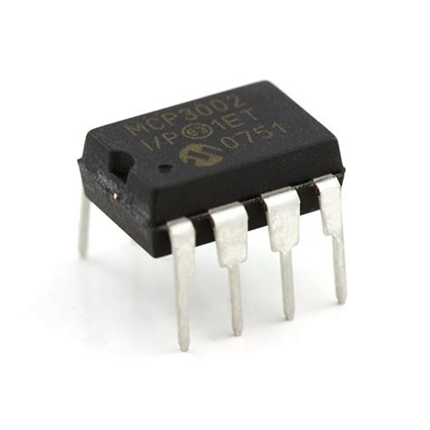 MCP3002 2 Channel 10 Bit ADC With SPI Interface Conversores Dig