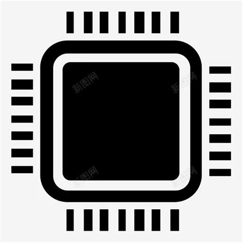 处理器芯片计算机图标 标志 Ui图标 设计图片 免费下载 页面网页 平面电商 创意素材 花瓣网