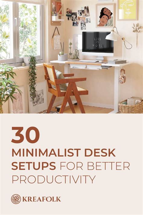 30 Inspiring Minimalist Desk Setups For Productive Workspace Artofit