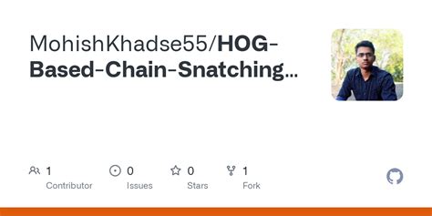 Github Mohishkhadse55 Hog Based Chain Snatching Detection For Surveillance Systems