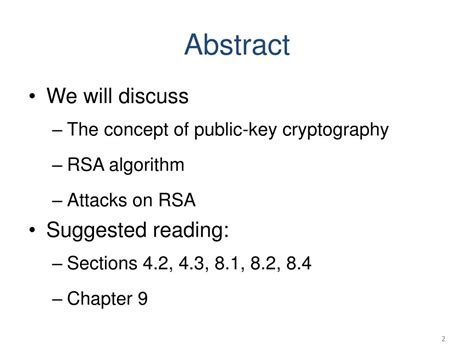 Ppt Public Key Cryptography And Rsa Powerpoint Presentation Free Download Id4596466