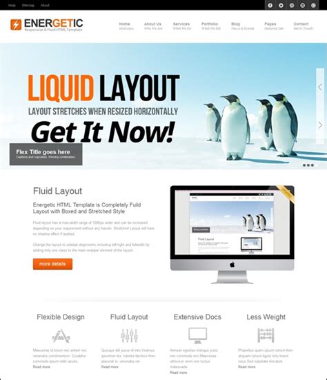 Great Responsive HTML Website Templates Tripwire Magazine