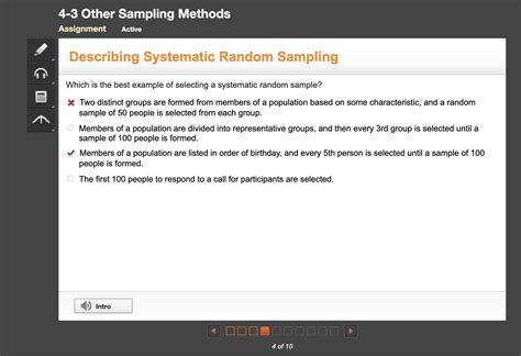 Which Is The Best Example Of Selecting A Systematic Random Sample Two