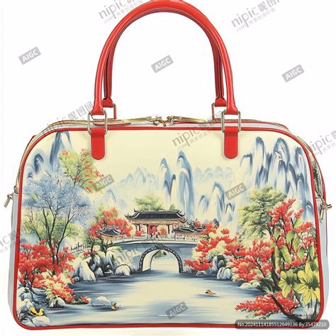 Ai创作图包案彩绘 工艺品箱案 客秋包 新款山水 云锦女包 绣花包橱窗 包包印制图案 手提包印花 中式刺绣山水 手绘包案 箱包旗舰店 古风包包 包效果图 刺绣山水 包包效果图 昵图网