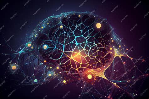 Premium Photo Image Of Futuristic Neural Networksgenerative Ai