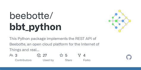 GitHub Beebotte Bbt Python This Python Package Implements The REST API Of Beebotte An Open