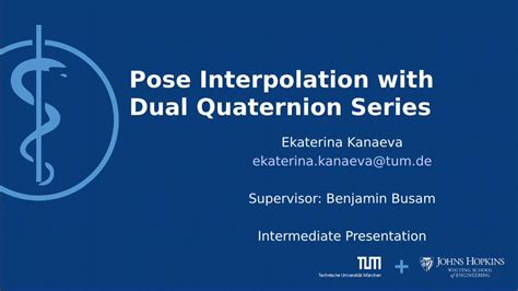 Pdf Pose Interpolation With Dual Quaternion Series Dokumentips