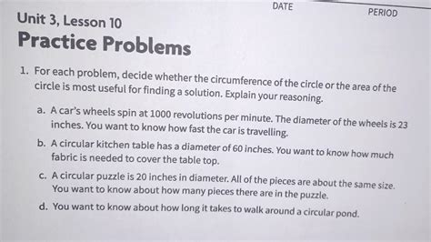 Solved Practice Problems 1 For Each Problem Decide Whether Chegg Com