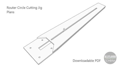 How To Make A Router Circle Jig With Pictures AllFlavor Workshop