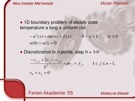 PPT Mutigrid Methods For Solving Differential Equations PowerPoint Presentation ID