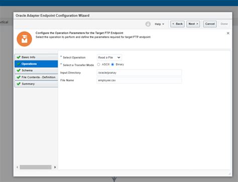 Creating A Rest Api With Json Payload In Oic To Read Csv Based Files