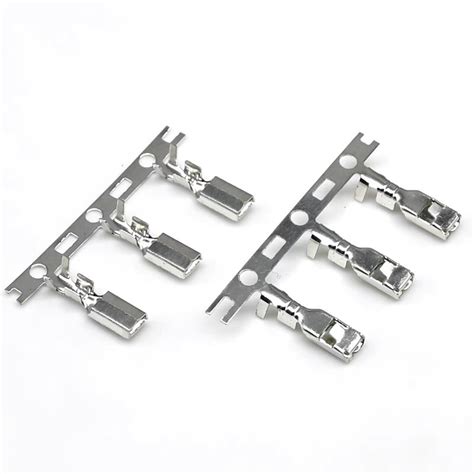 2pcs Terminal Connector Lamp Holder Spring With Thorns Female Spring Socket Core Signal