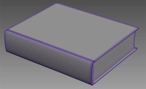 닫힌 하드 커버 책 3d 모델 14 Obj Max Free3d
