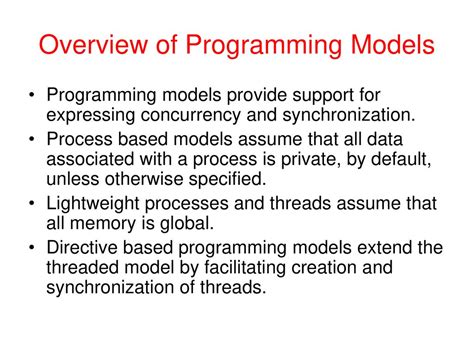 Programming Shared Address Space Platforms - ppt download