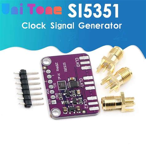 Si5351 Clock Takt Frequenz Generator 25mhz 8khz 160mhz I2c Esp8266 Esp32 Arduino Stm32 Daraz