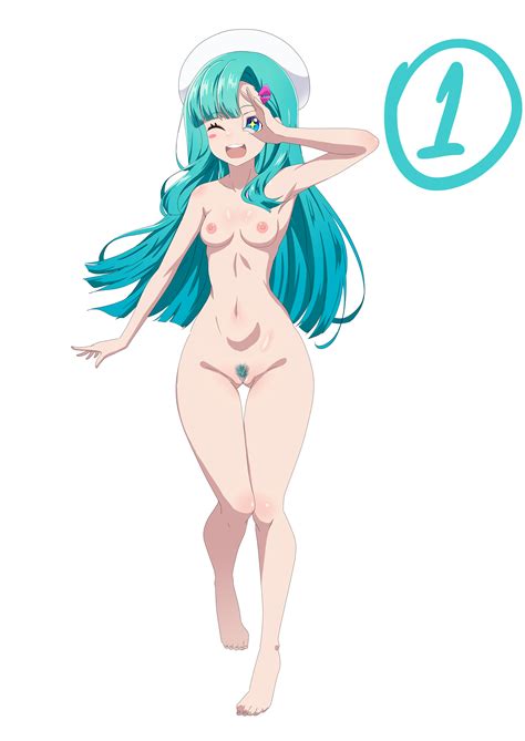 Rule 34 Blue Eyes Blue Hair Bra Hair Nipples Pussy Star Eyes 10158163