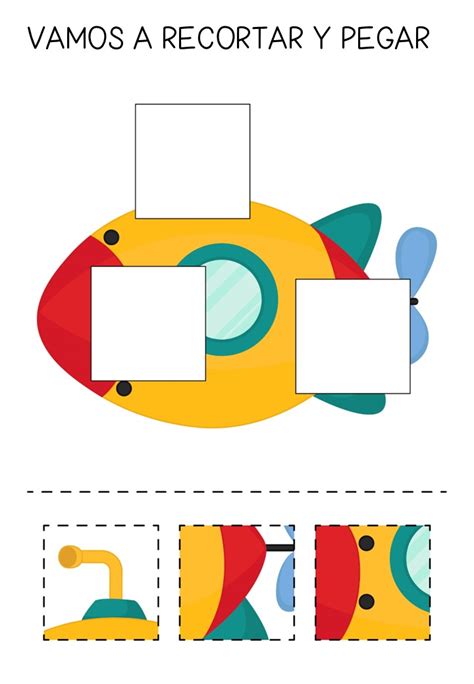 Divertidos Recortables Para Los Más Pequeños Orientacion Andujar