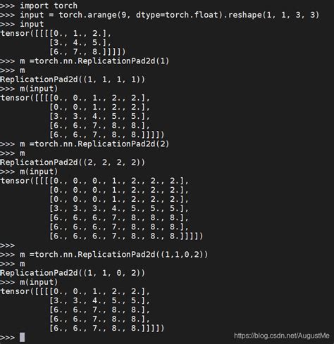【pytorch】padding的几种填充方法如何用padding填充把尺寸 Csdn博客