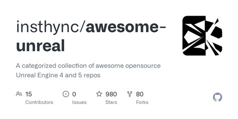 Github Insthync Awesome Unreal A Categorized Collection Of Awesome Opensource Unreal Engine