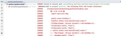 Maven Spotless Plugin For Java Baeldung