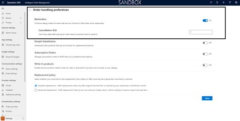 Set Up Backorder And Preorder Functionality Microsoft Learn