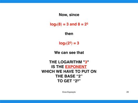maths symbols exponentials logarithms and their properties ppt