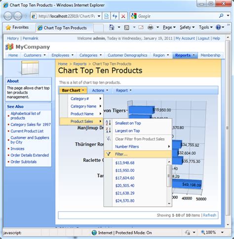 Code On Time Charting Preview
