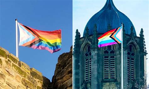 Pride Flags Proudly Raised Across Uk For Lgbt History Month