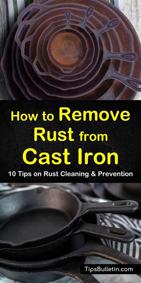 Simple Ways To Remove Rust From Cast Iron Artofit