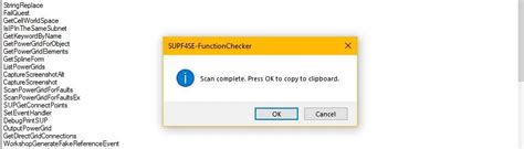 script function usage checker sup f4se edition at fallout 4 nexus