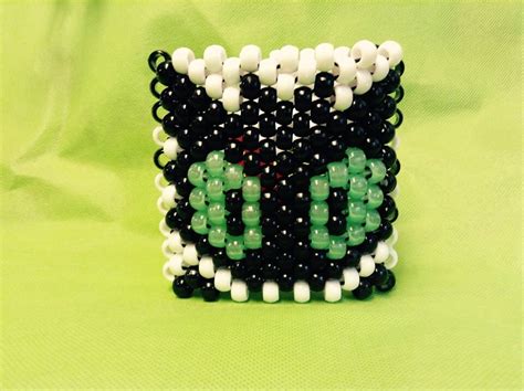 Toothless Kandi Cuff With Tail And Glow In The Dark Eyes Etsy