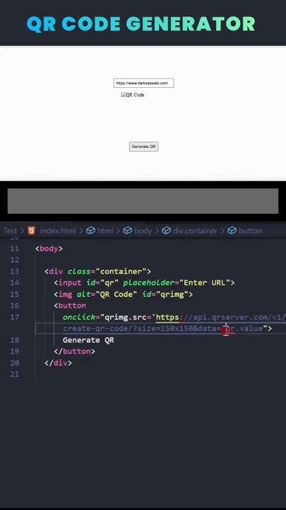 How To Create Qr Code Generator Shorts Youtube