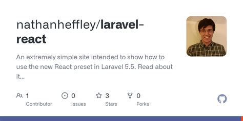 Github Nathanheffleylaravel React An Extremely Simple Site Intended