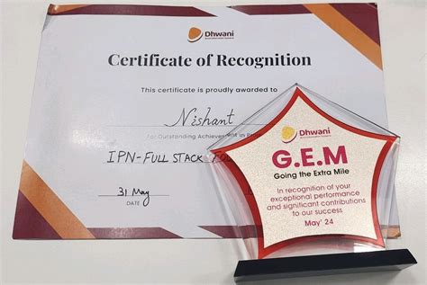 Nishant The Programmer On Linkedin Achievement Award Teamwork