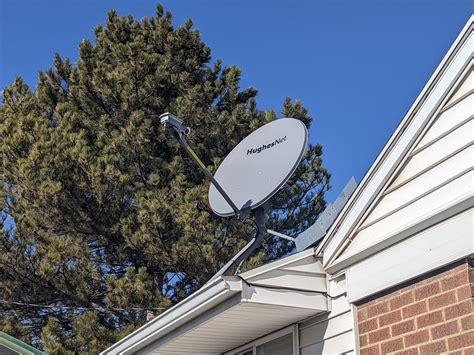Satellite Dish On Roof