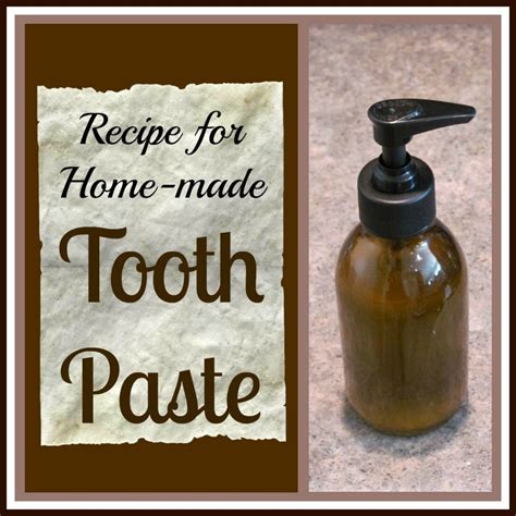How To Make Homemade Toothpaste Homemade Toothpaste Diy Toothpaste Diy Natural Products
