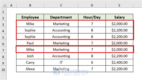How To Delete Duplicate Rows In Excel Using VBA Methods