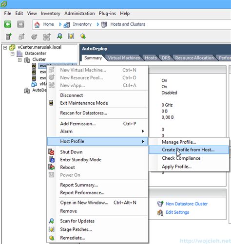 VMware VSphere Auto Deploy Configuration Guide Part Wojcieh Net